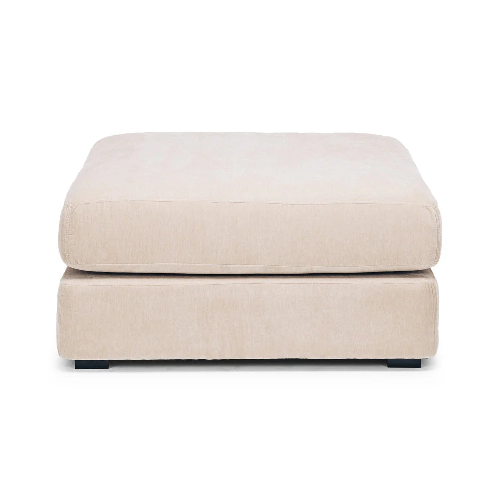Harmony Ottoman - Sand – Hardings Furniture