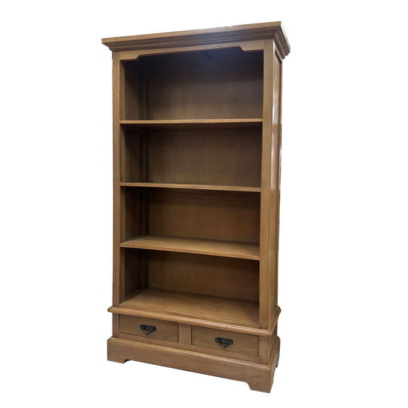 Surabaya 2 Drawer Bookcase – Hardings Furniture